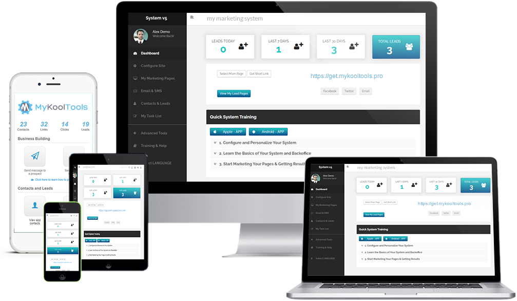 MyKoolTools Marketing System